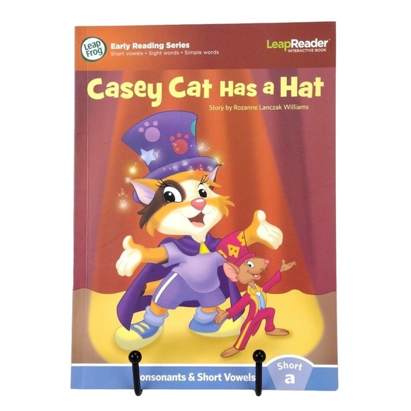 Leapfrog | Accents | Casey Cat Has A Hat Tag Reading System Consonants ...